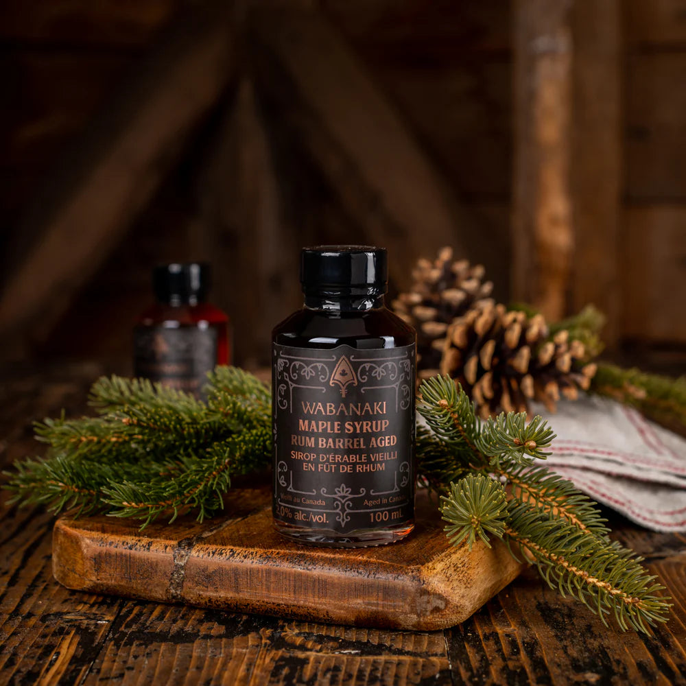 Barrel Aged Rum Maple Syrup - Spirit Bear Coffee Company