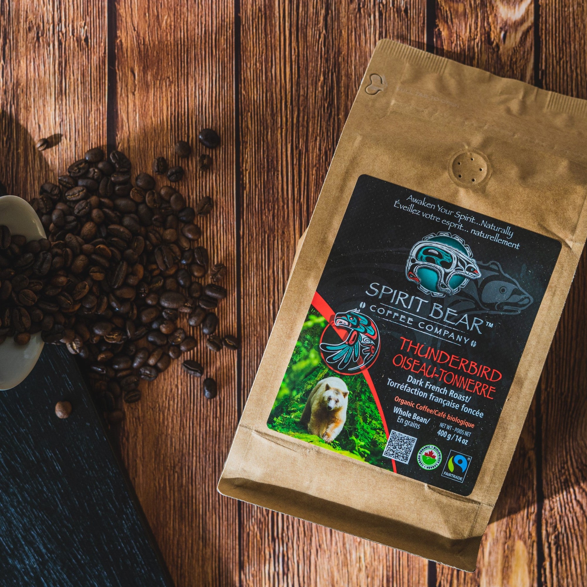 Thunderbird - Dark French Roast Coffee || Spirit Bear Coffee Company ...